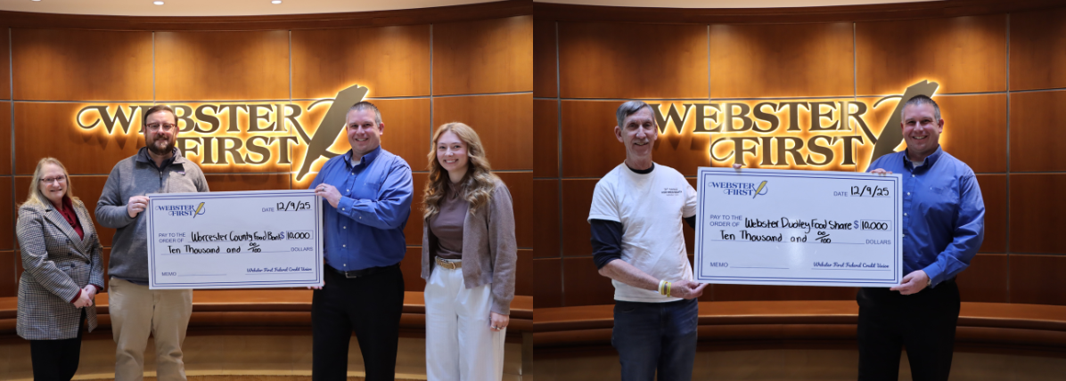 2025: A year in community giving - Webster First Federal Credit Union